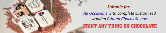 Printed Customized Chocolate Gift Boxes | Choco ManualART