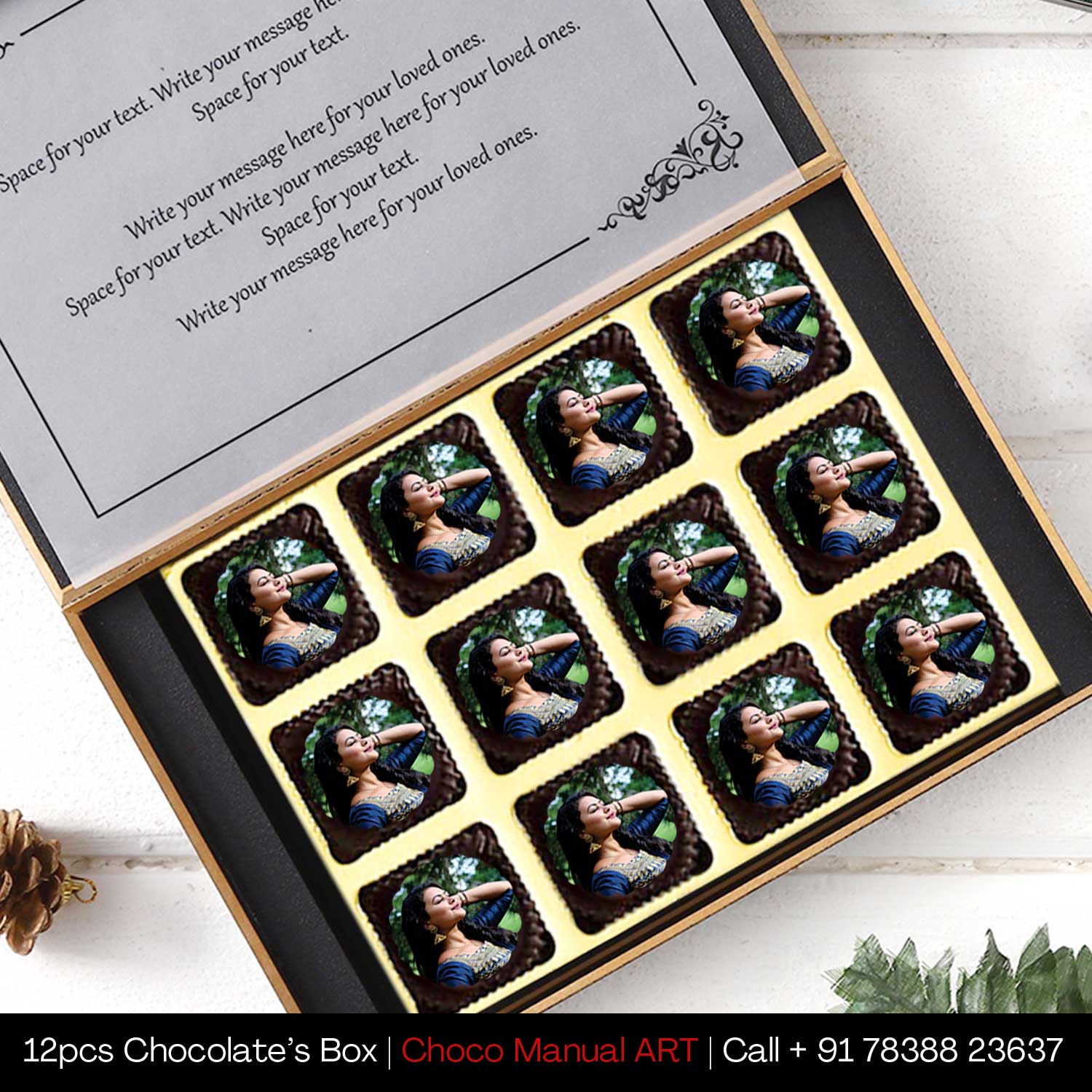 Customised Chocolate for Birthday in Delhi NCR | Choco ManualART