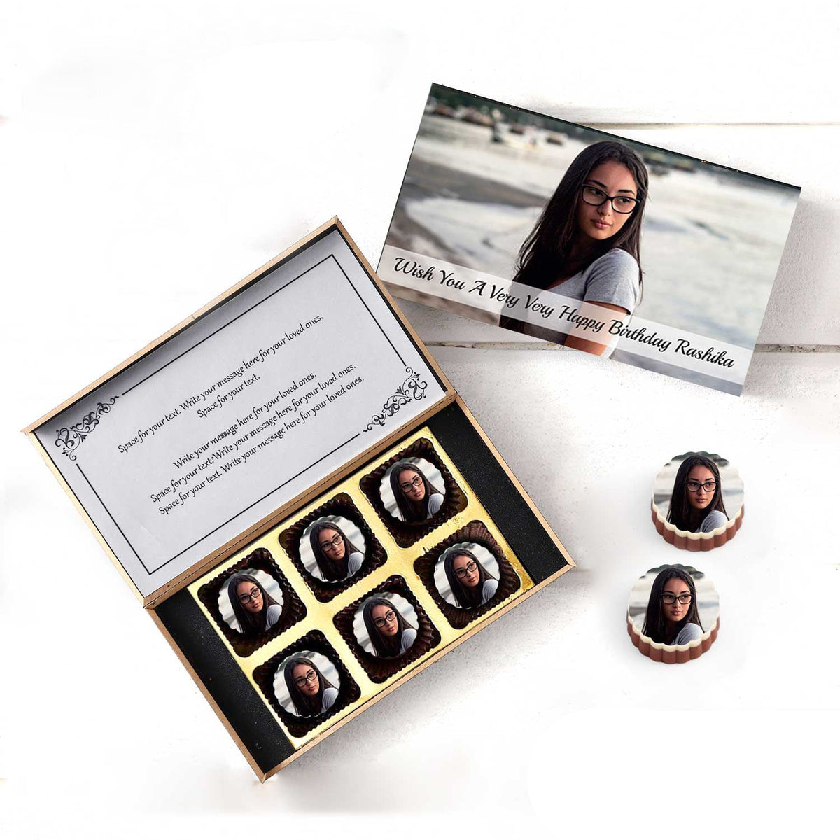 Eye-catchy Customized Chocolates | Choco ManualART