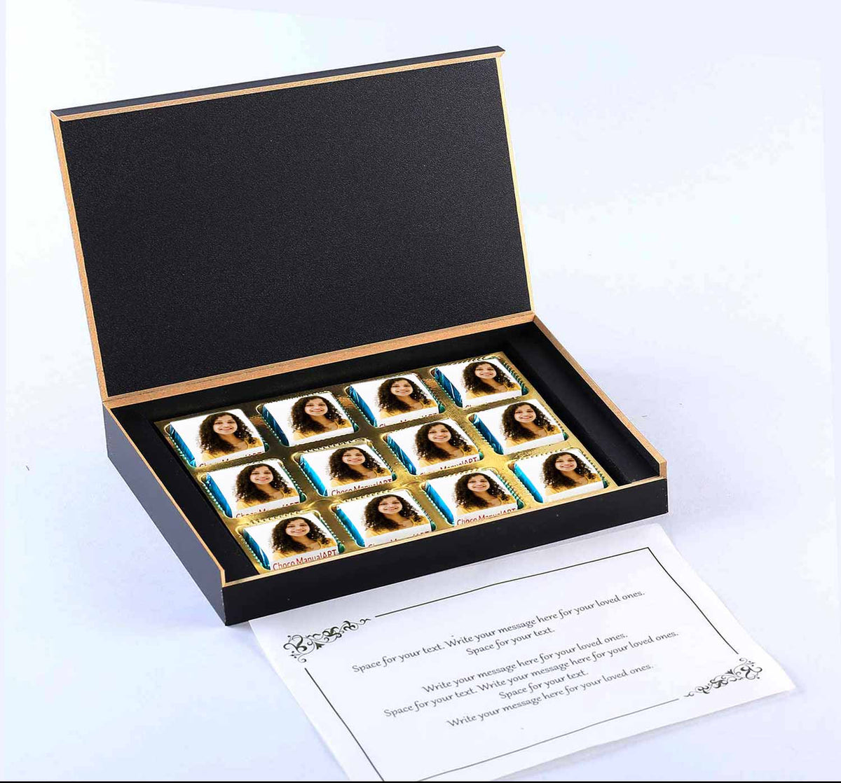 Thank You chocolates I Image/Name printed chocolate box I Delicious ch ...